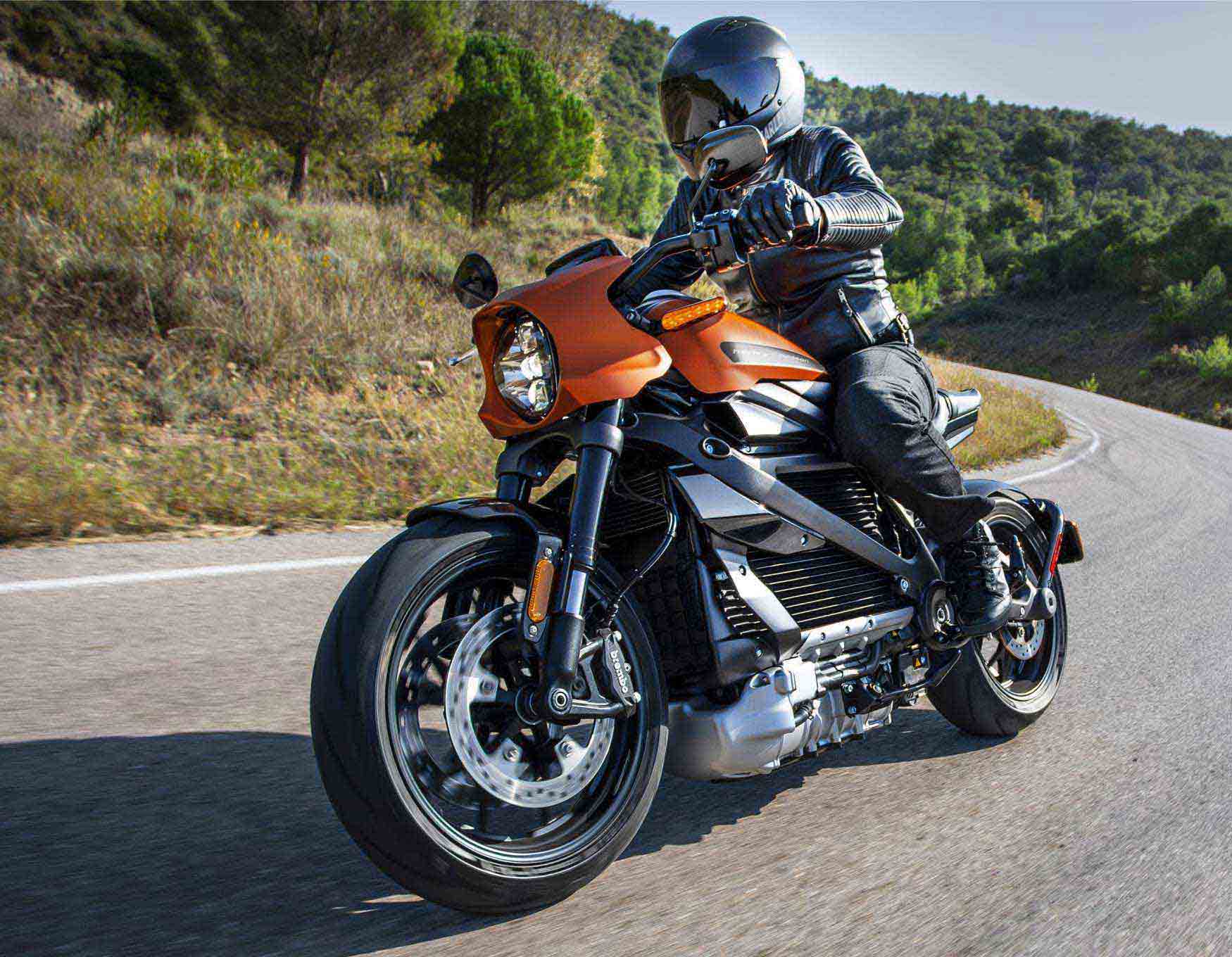 Harley-Davidson electrifies Wall St - Superhero
